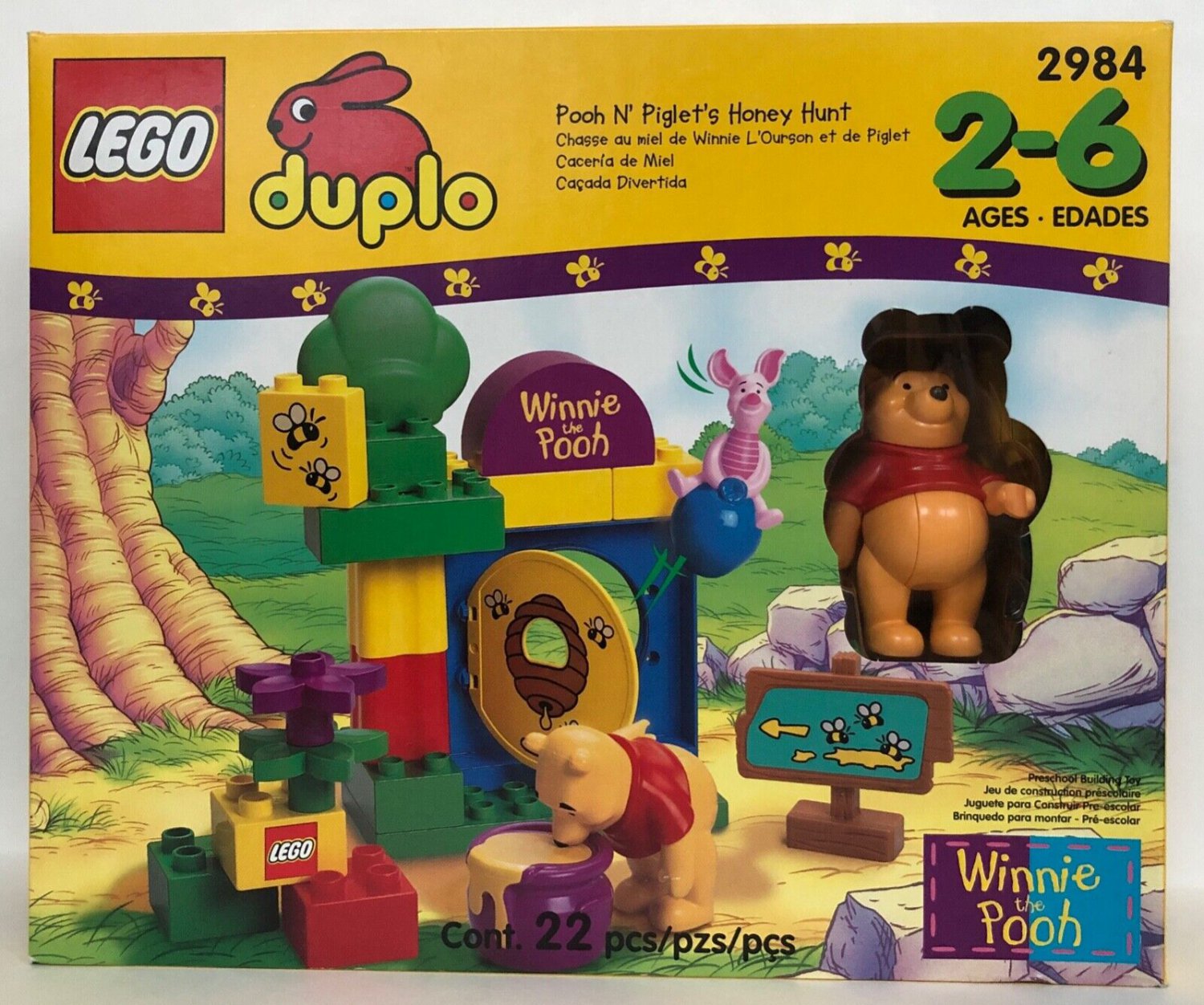 NEW LEGO 2984 Duplo Pooh and Piglet go Honey-Hunting