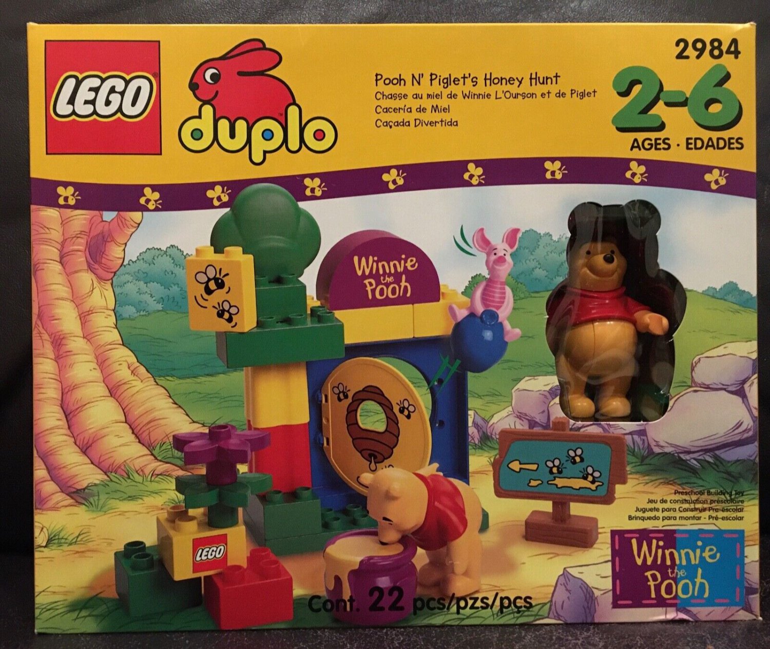 NEW LEGO 2984 Duplo Pooh and Piglet go Honey-Hunting