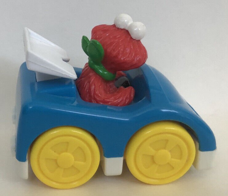 1993 ELMO Tyco Playtime Sesame Street Plastic Toy Car vintage collectible