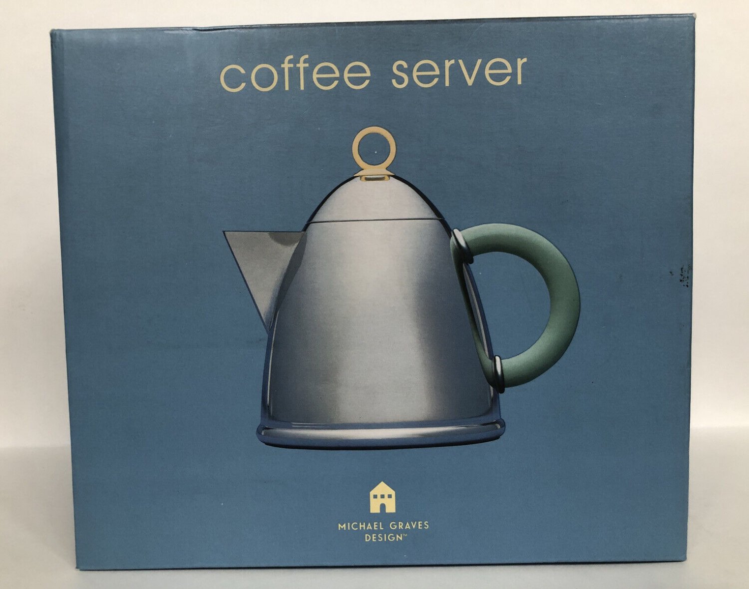 NEW in box Target 2000 Michael Graves Design Coffee Server Pot SS 18/10