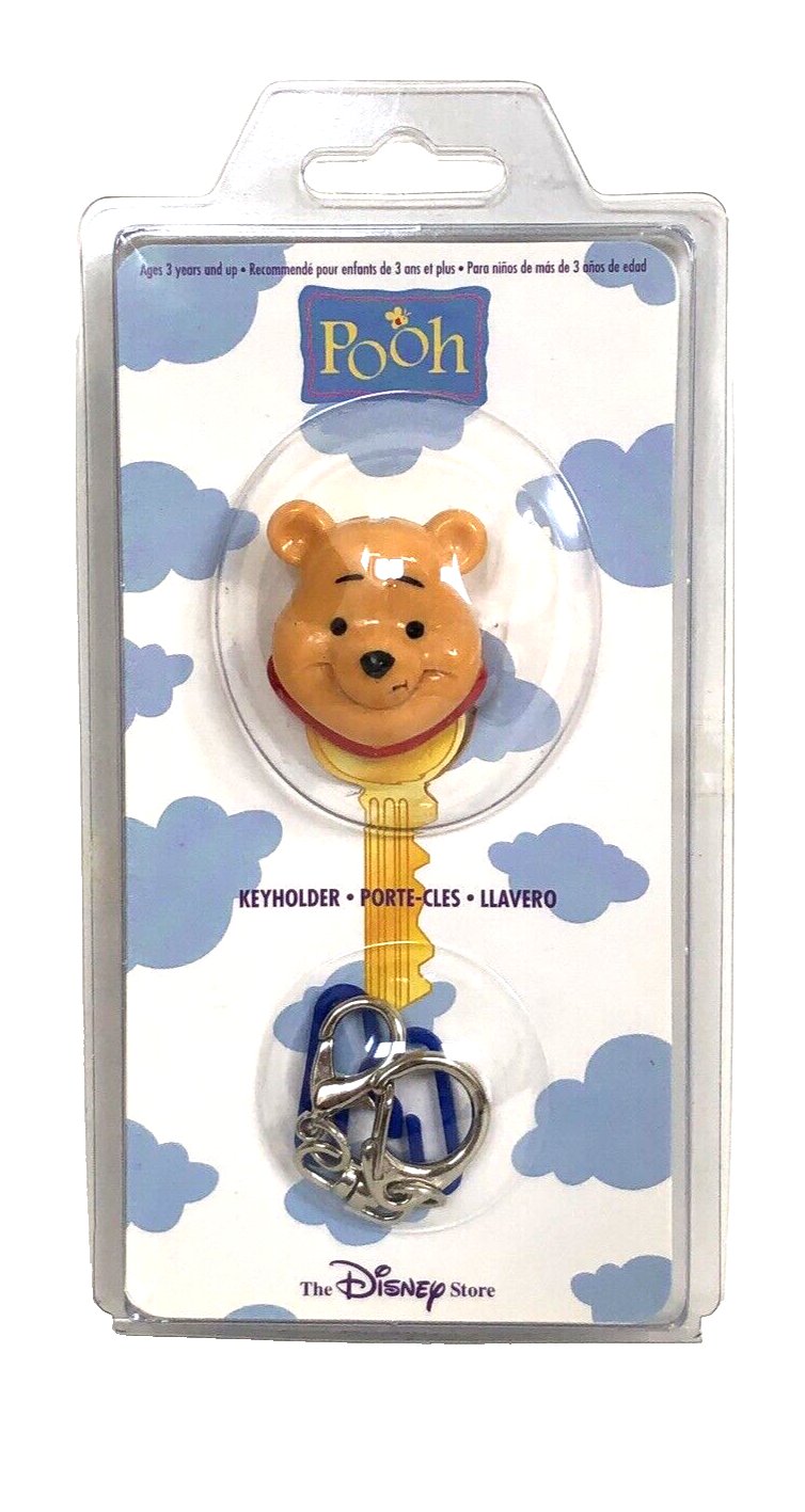 New Disney store Winnie the Pooh plastic Key cover KeyHolder key holder