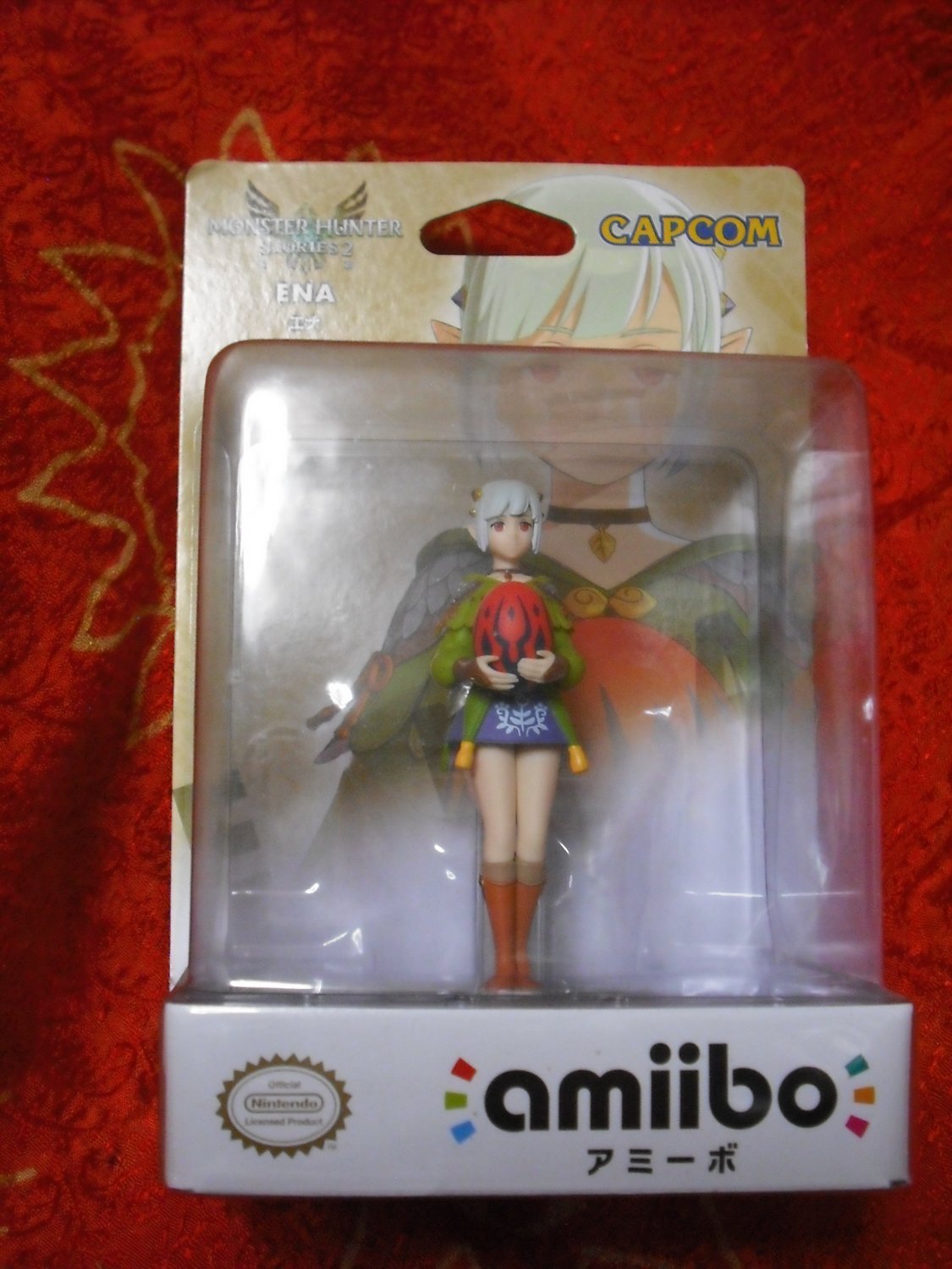 Monster Hunter Stories 2 amiibo Ena Figure Nintendo capcom Japan