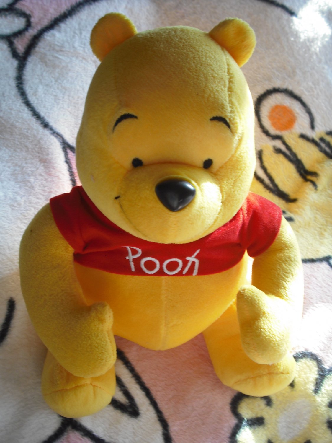 Winnie the pooh bear Plush 2002 Sega