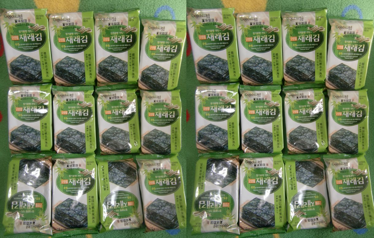 Korean Nori Traditional Seaweed Natural Style 40g Sesame oil bamboo salt