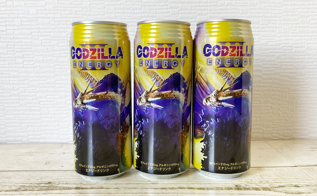 FOR LUPITA Cheerio GODZILLA ENERGY Ⅲ 500ml × 3 Carbonated energy drink ...