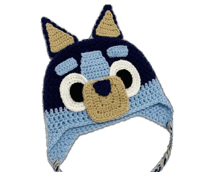 Inspired Crochet Bluey Hat