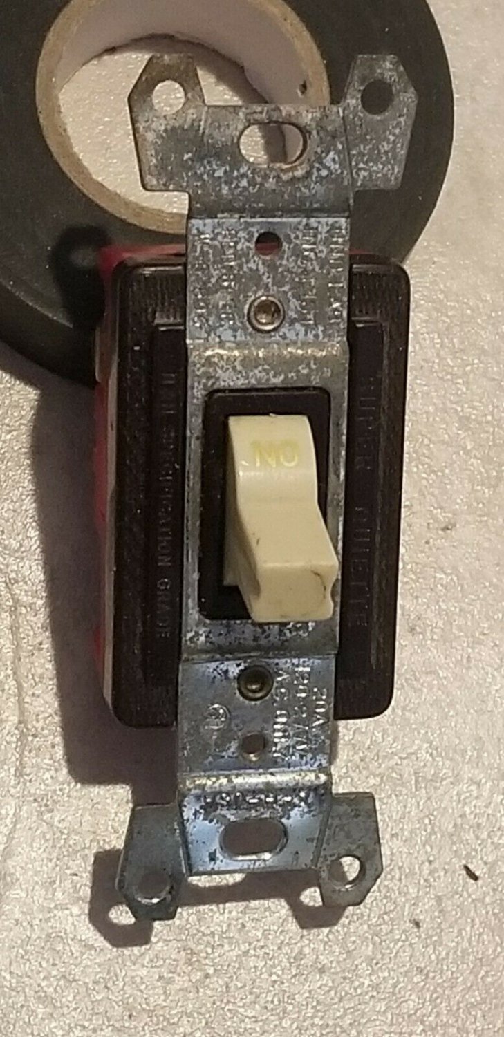 Vintage Arrow Hart- 4 Way Toggle Switch