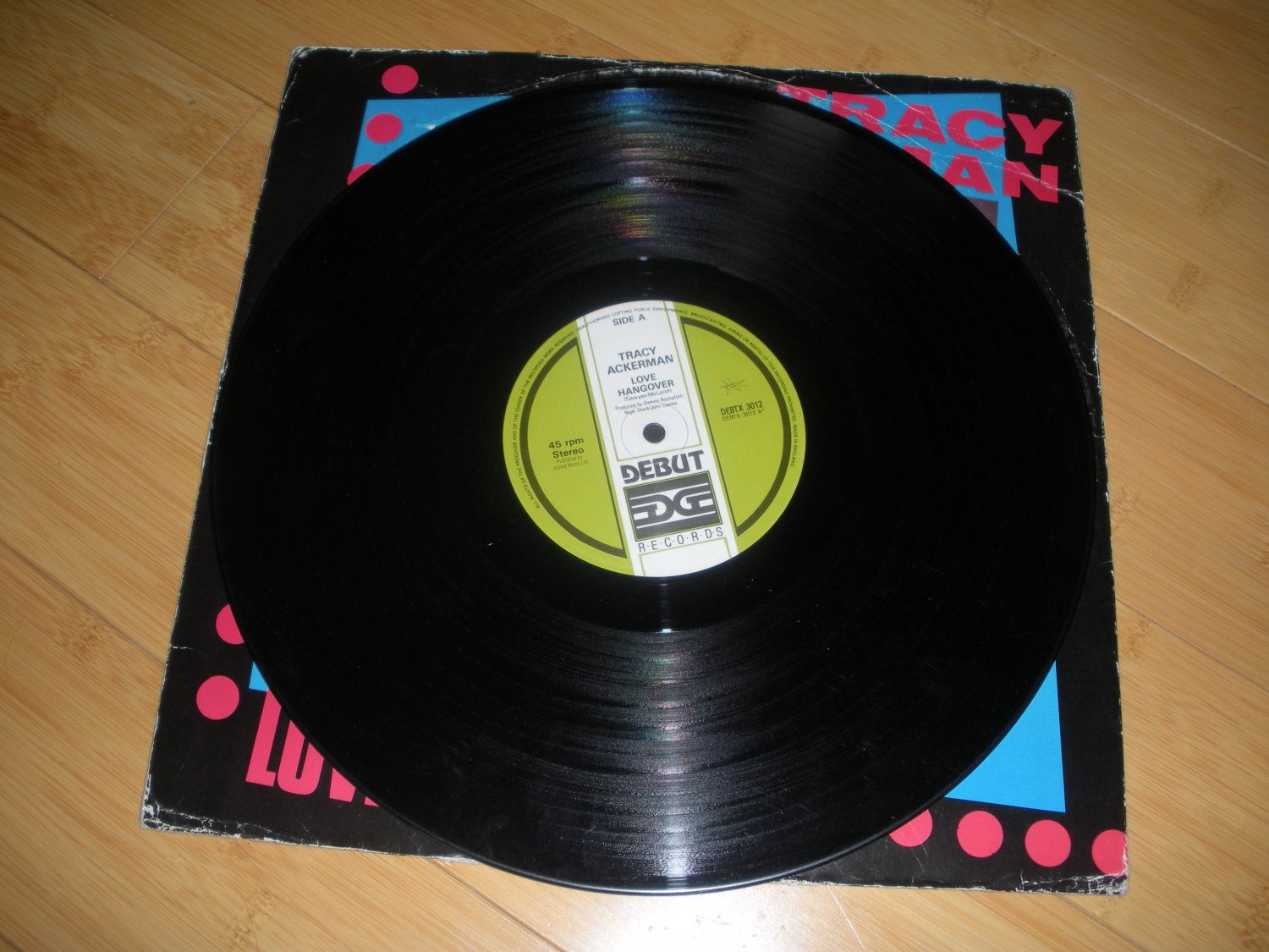 Tracy Ackerman – loving hangover 1986 passion music 12 inch maxi single