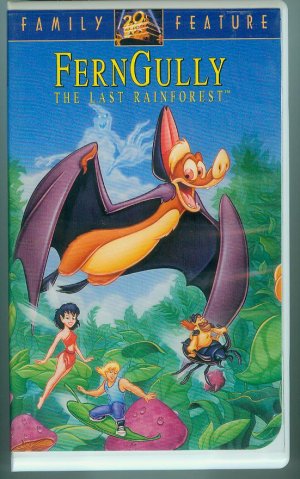 Ferngully The Last Rainforest Vhs