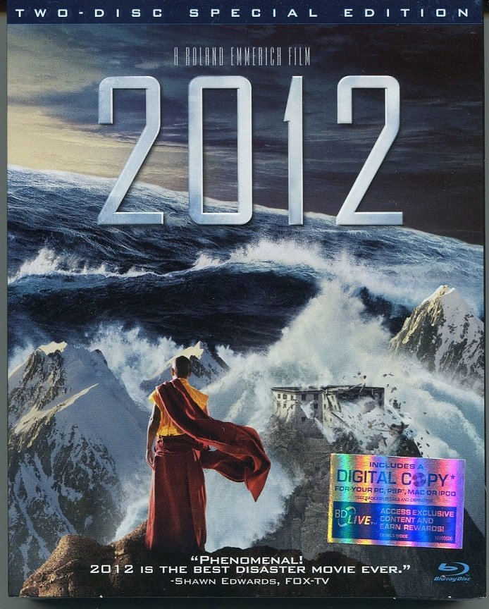 2012 (Blu-ray 2 Disc Special Collection, 2010)