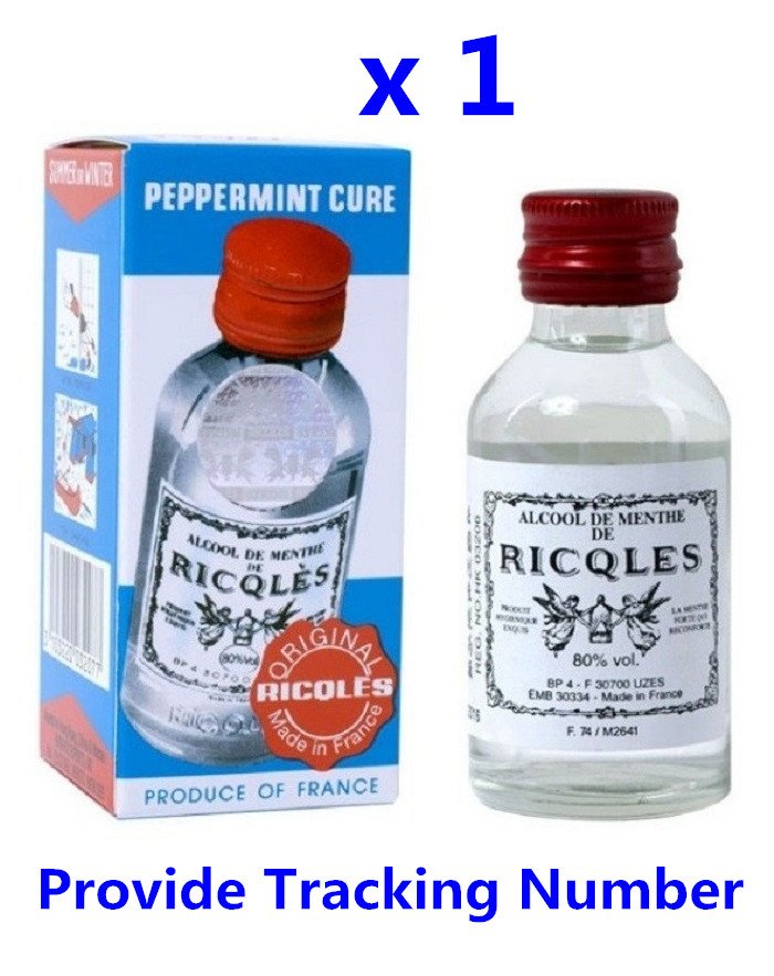 Ricqles Peppermint Cure Medicated Oil Digestion Stomach pains care x 1 ...