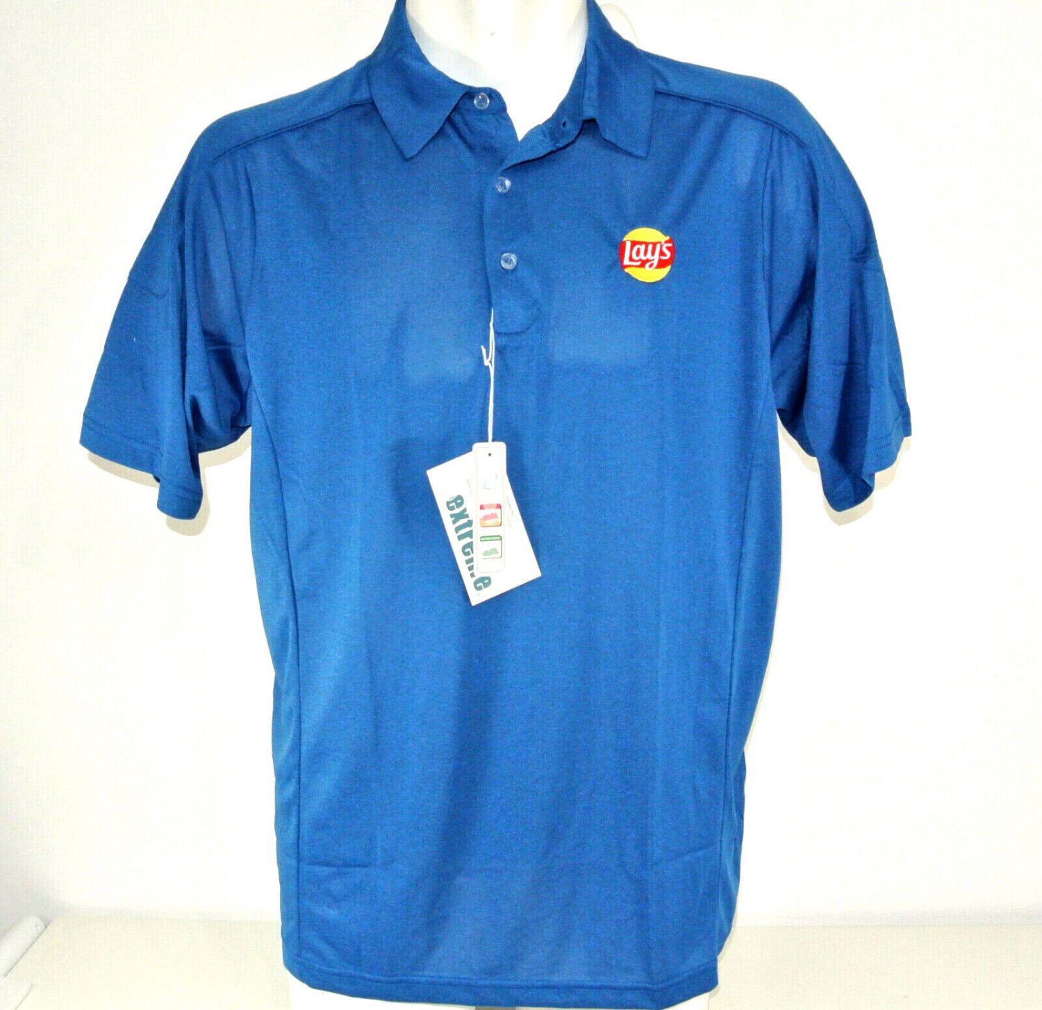 LAY'S Frito Lay Potato Chips Employee Uniform Polo Shirt Men's Size L ...