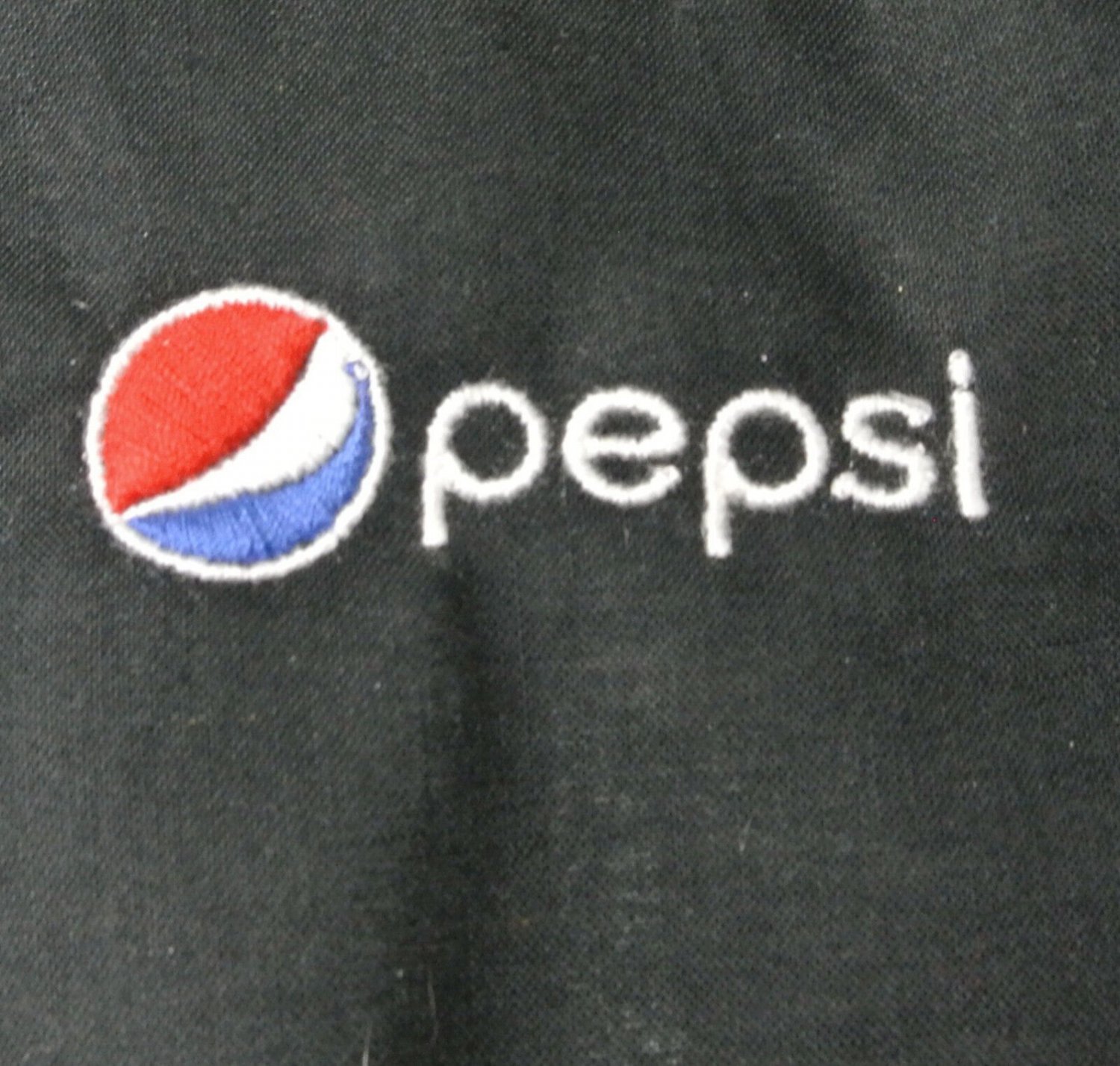 PEPSI Cola Pepsico Employee Uniform Sweatshirt Black Size L 50 NEW MT