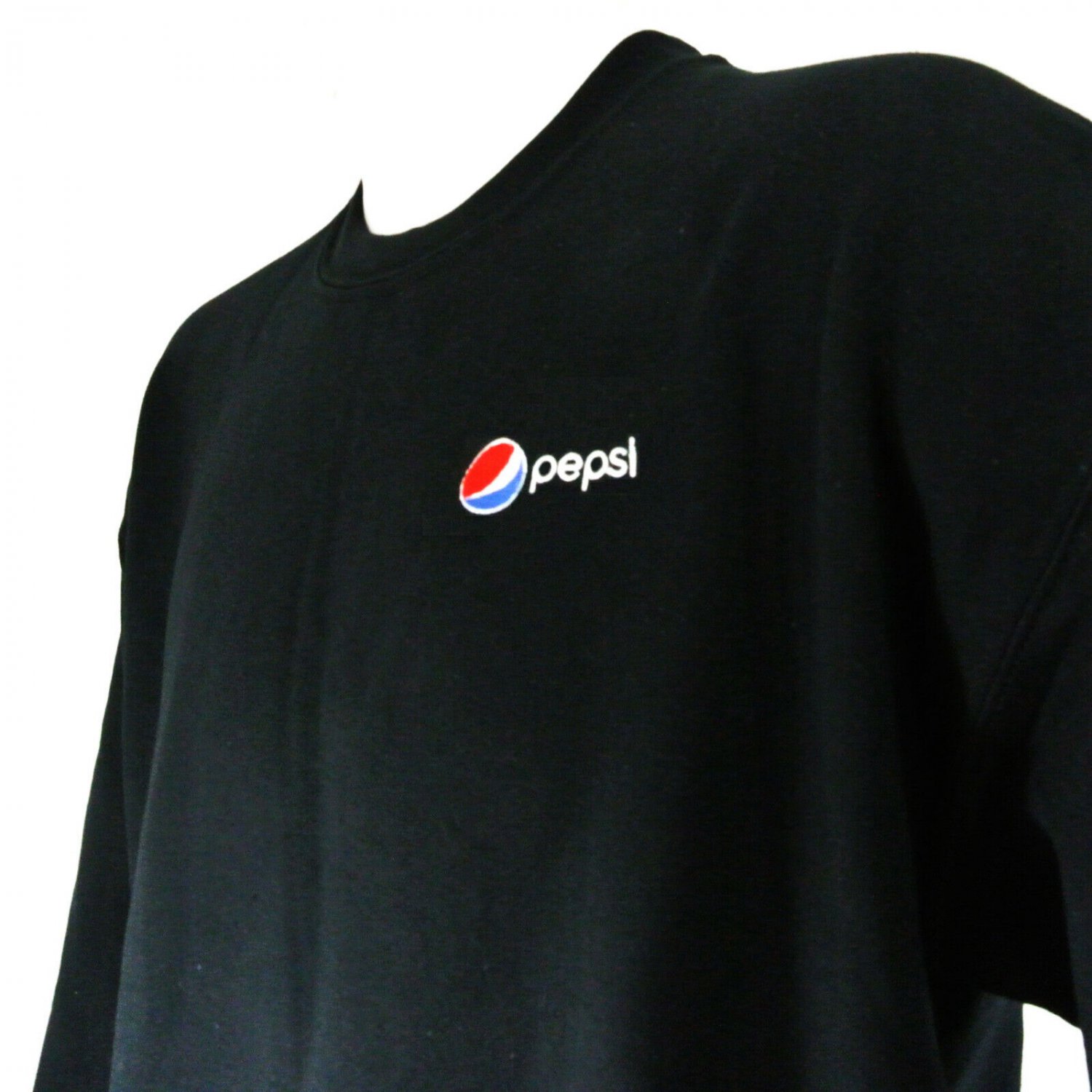 PEPSI Cola Pepsico Employee Uniform Sweatshirt Black Size XL NWT