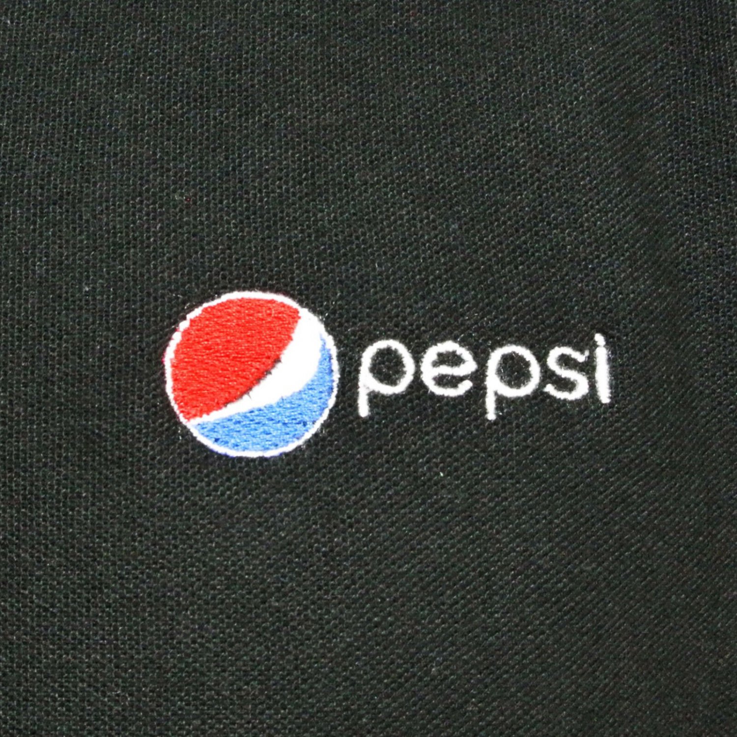 PEPSI Cola Merchandising Employee Uniform Polo Shirt Black Size XL NEW