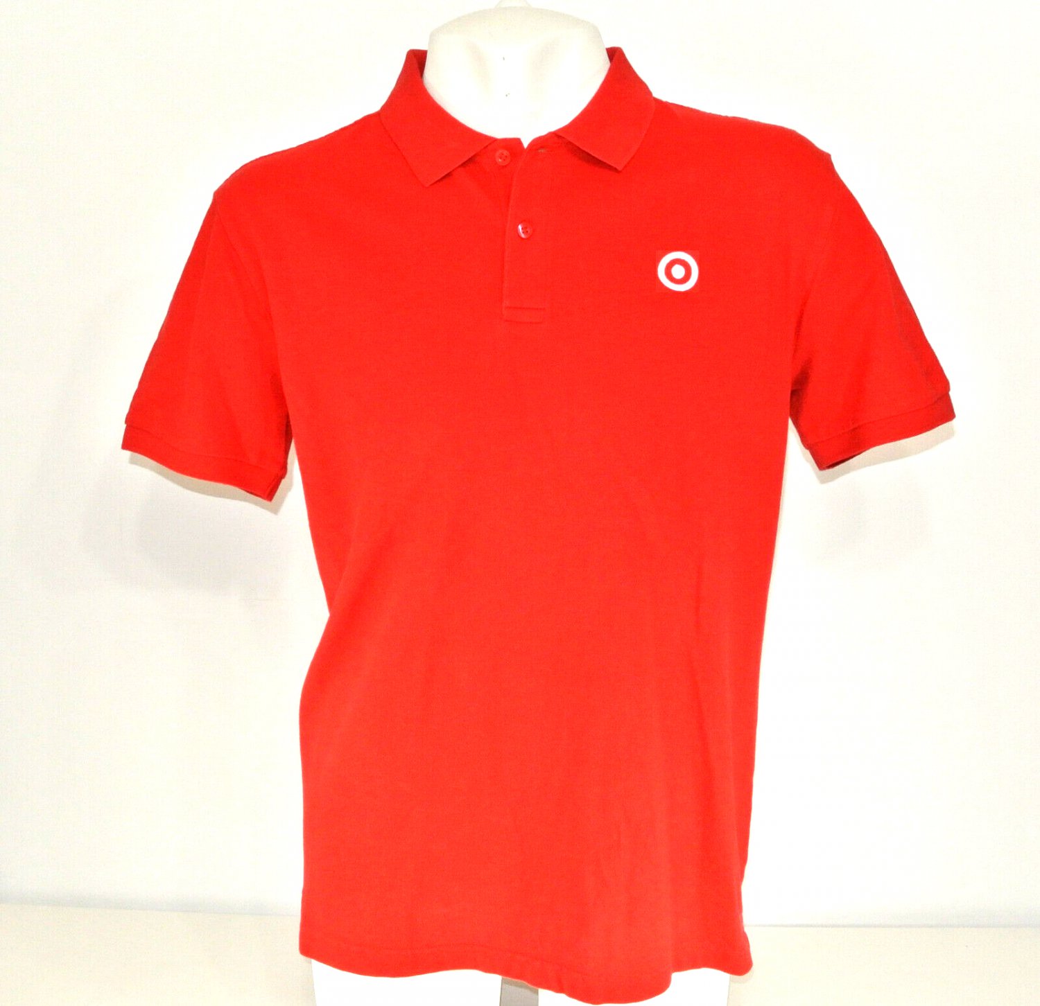 TARGET Department Store Employee Uniform Polo Shirt Red Size L Large NEW