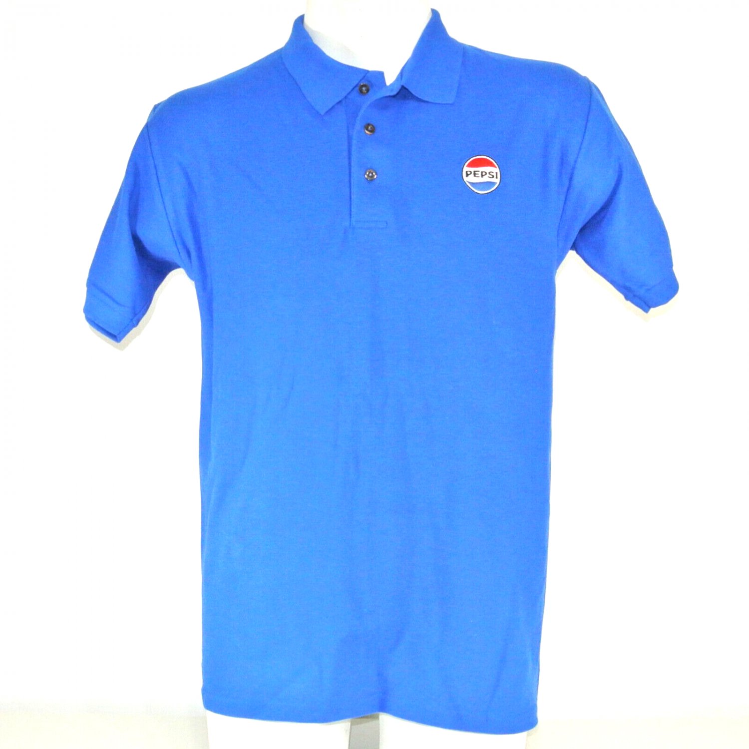 PEPSI 2023 Logo Merchandiser Employee Uniform Polo Shirt Blue Size XL NEW