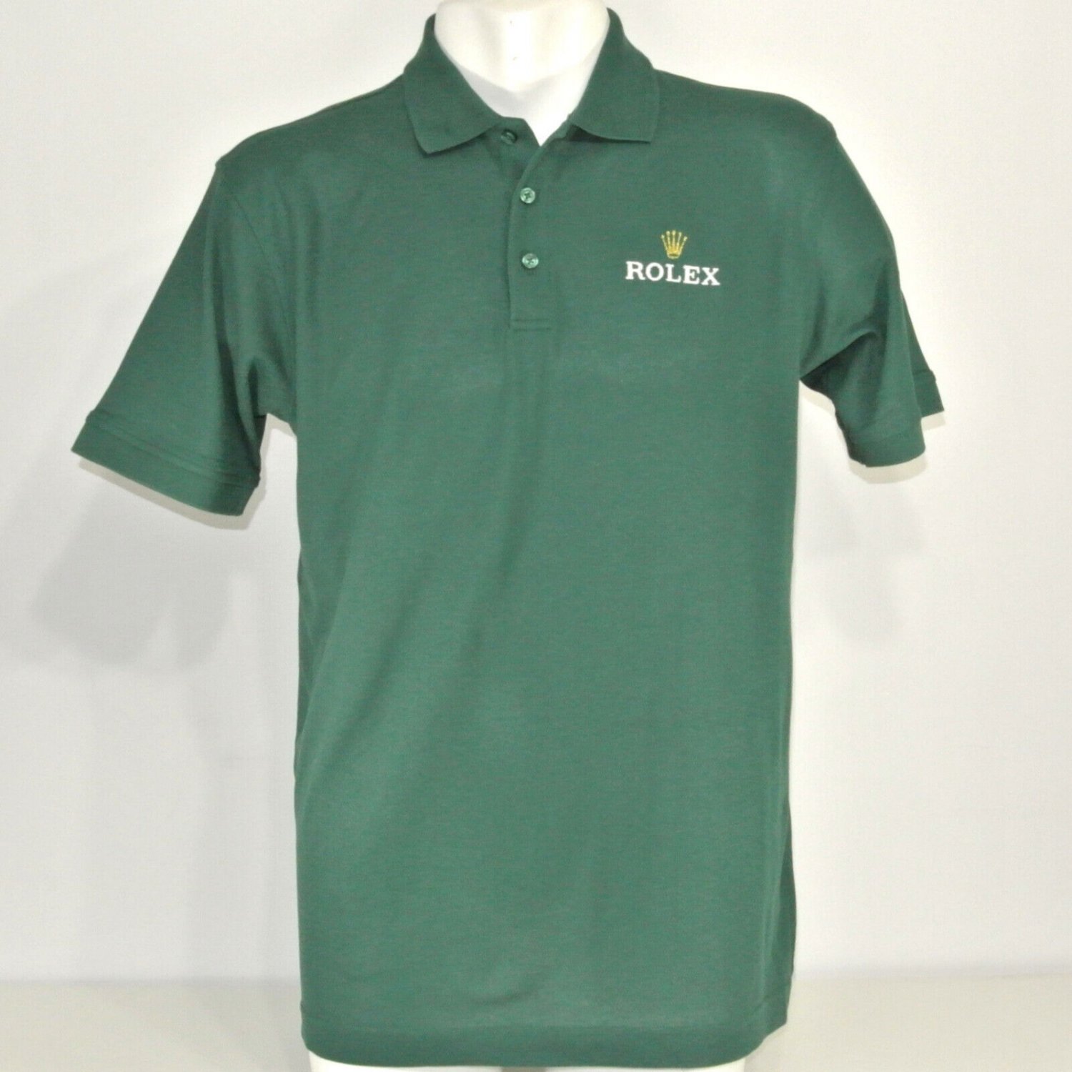 ROLEX Jewelry Store Employee Uniform Polo Shirt Green Size M Medium NEW