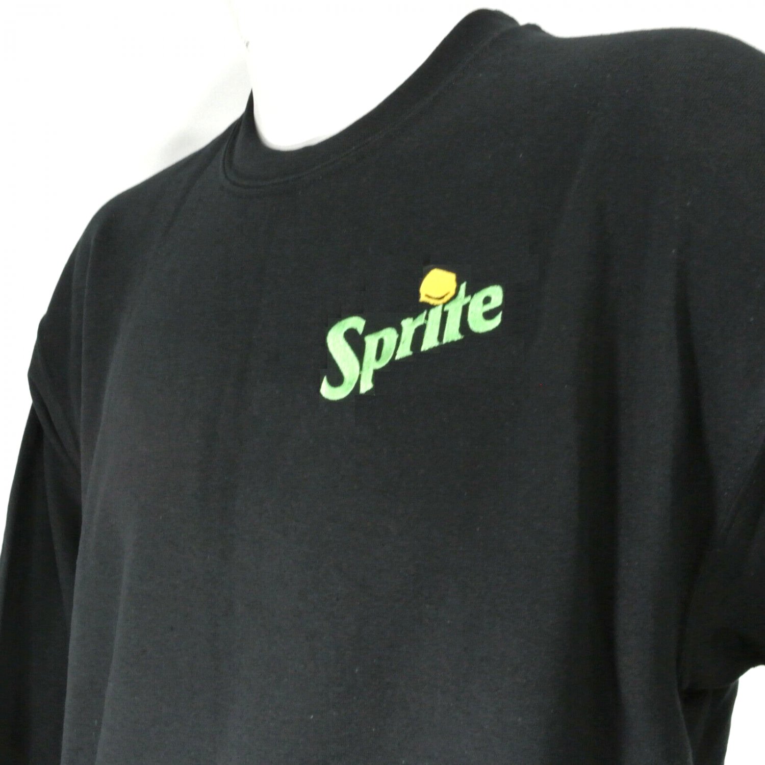 SPRITE Soda Pop Merchandiser Employee Uniform Sweatshirt Black Size L ...
