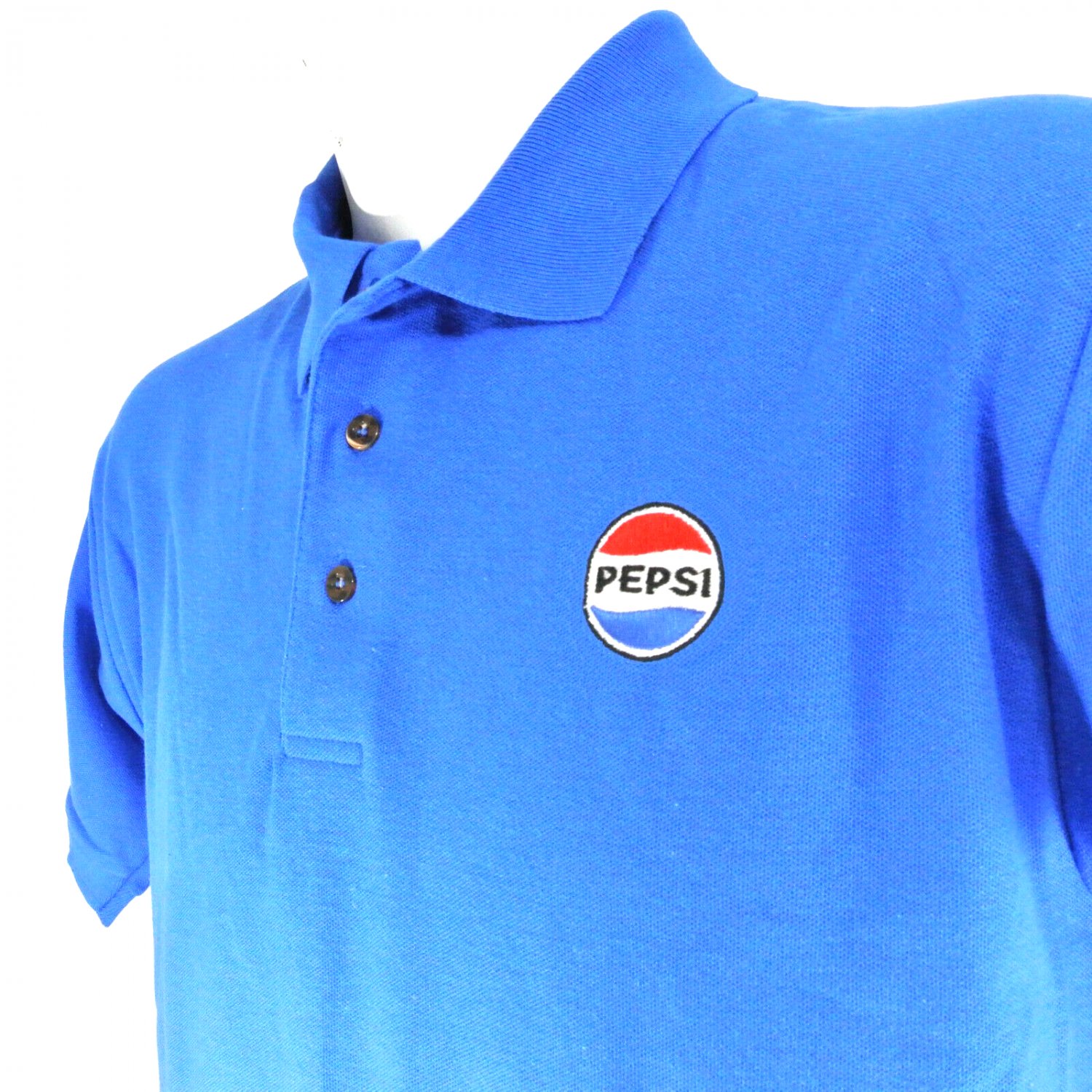 PEPSI 2023 Logo Merchandiser Employee Uniform Polo Shirt Blue Size M ...