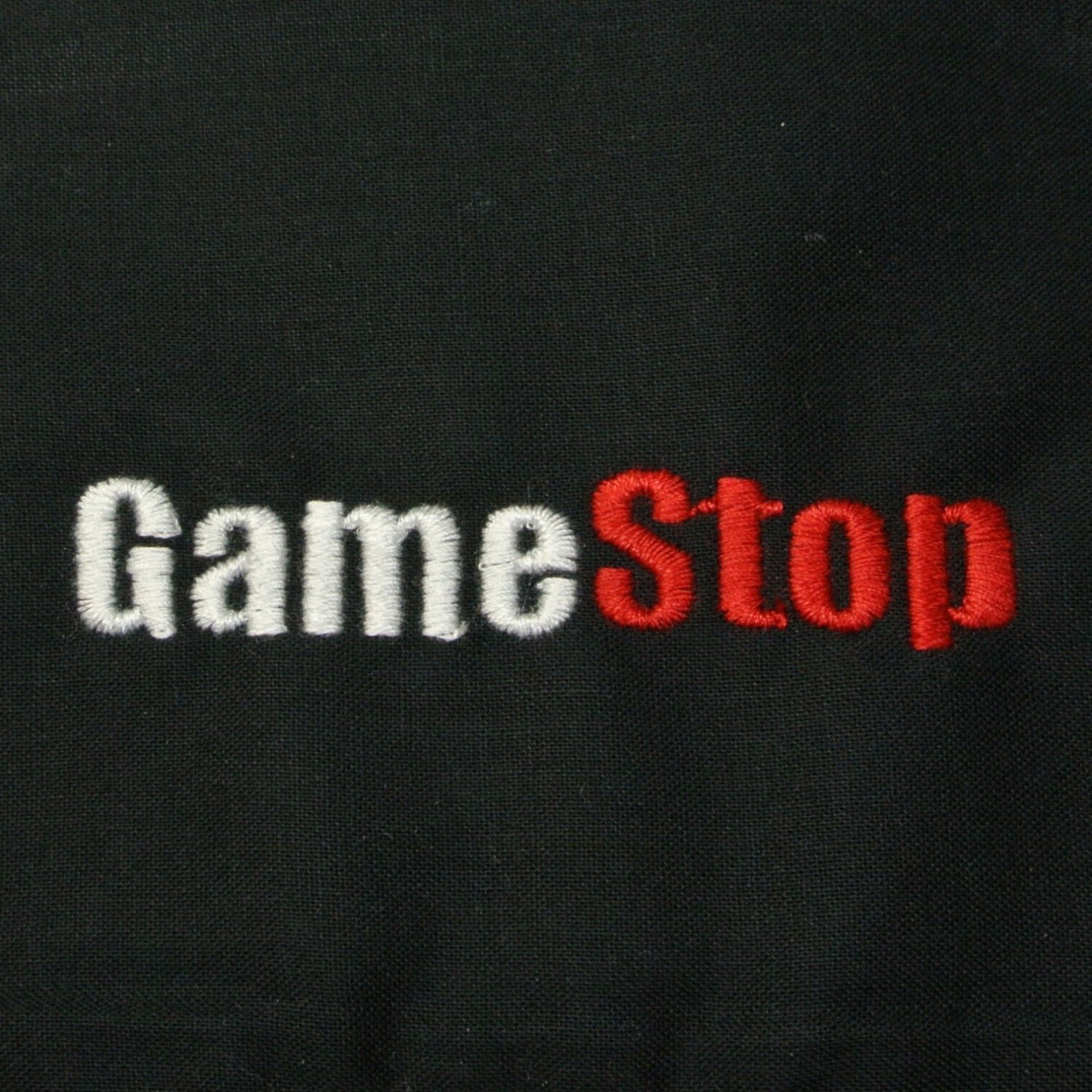 GAMESTOP Video Game Store Employee Uniform Sweatshirt Black Size XL NWT