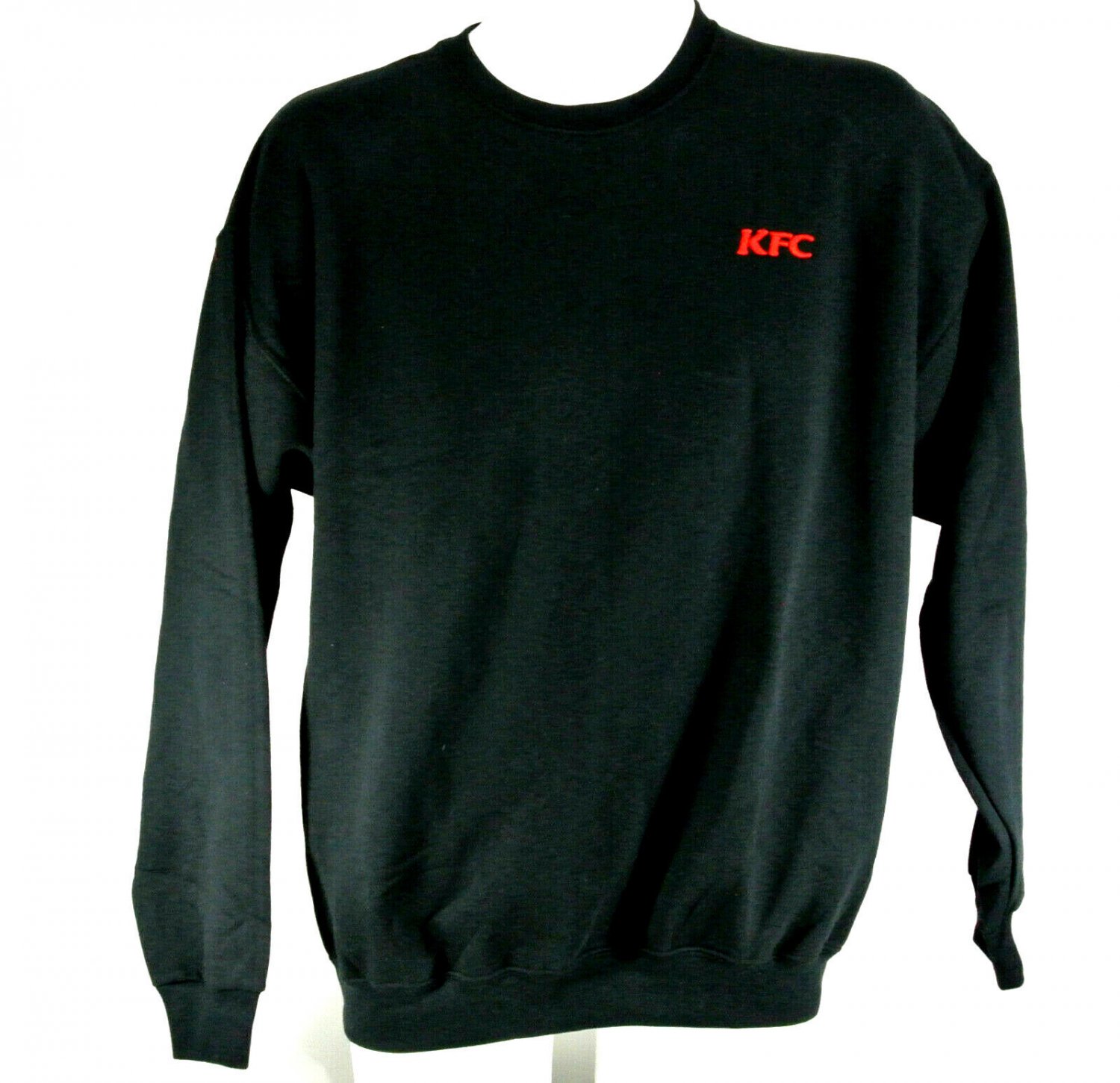 KFC Kentucky Fried Chicken Employee Uniform Sweatshirt Black Size L ...