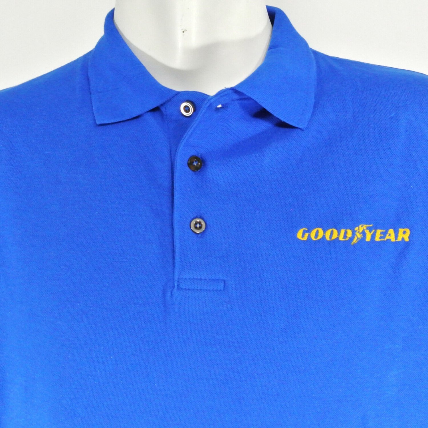 GOODYEAR Tire Auto Employee Uniform Polo Shirt Blue Size XL NEW