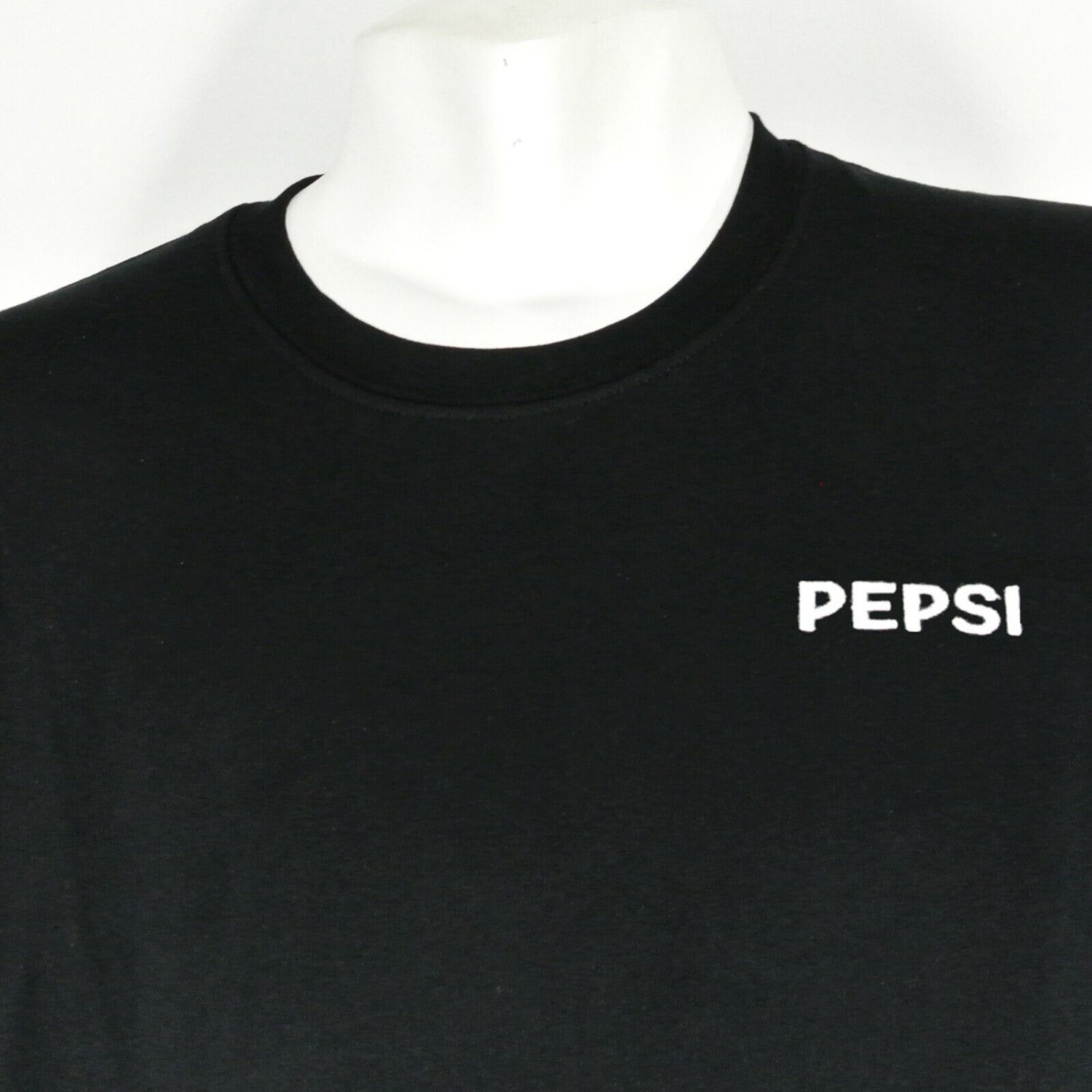 PEPSI Cola Merchandising Employee Uniform Sweatshirt Black Size L Large NEW