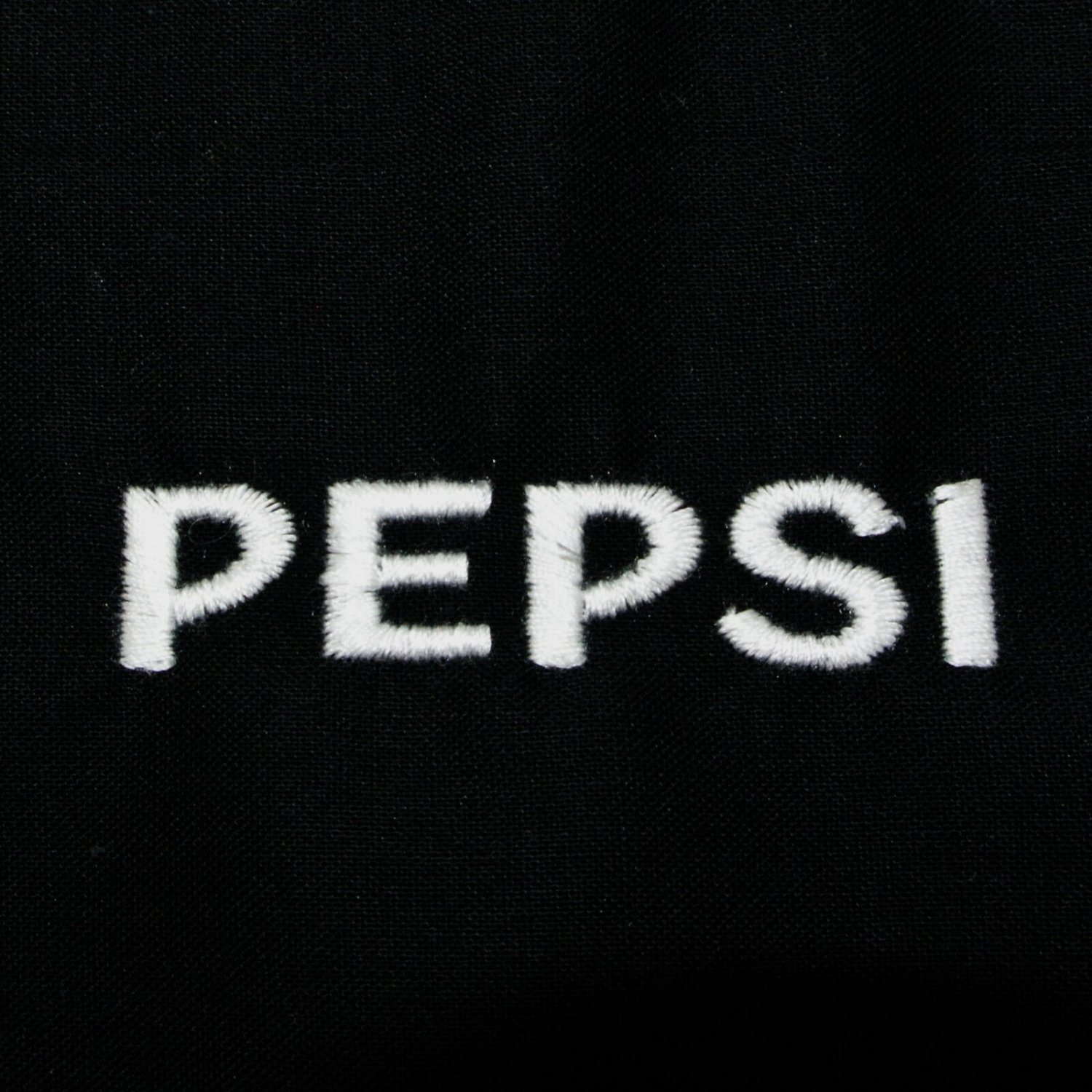 PEPSI Cola Merchandiser Employee Uniform Polo Shirt Black Size XL NEW