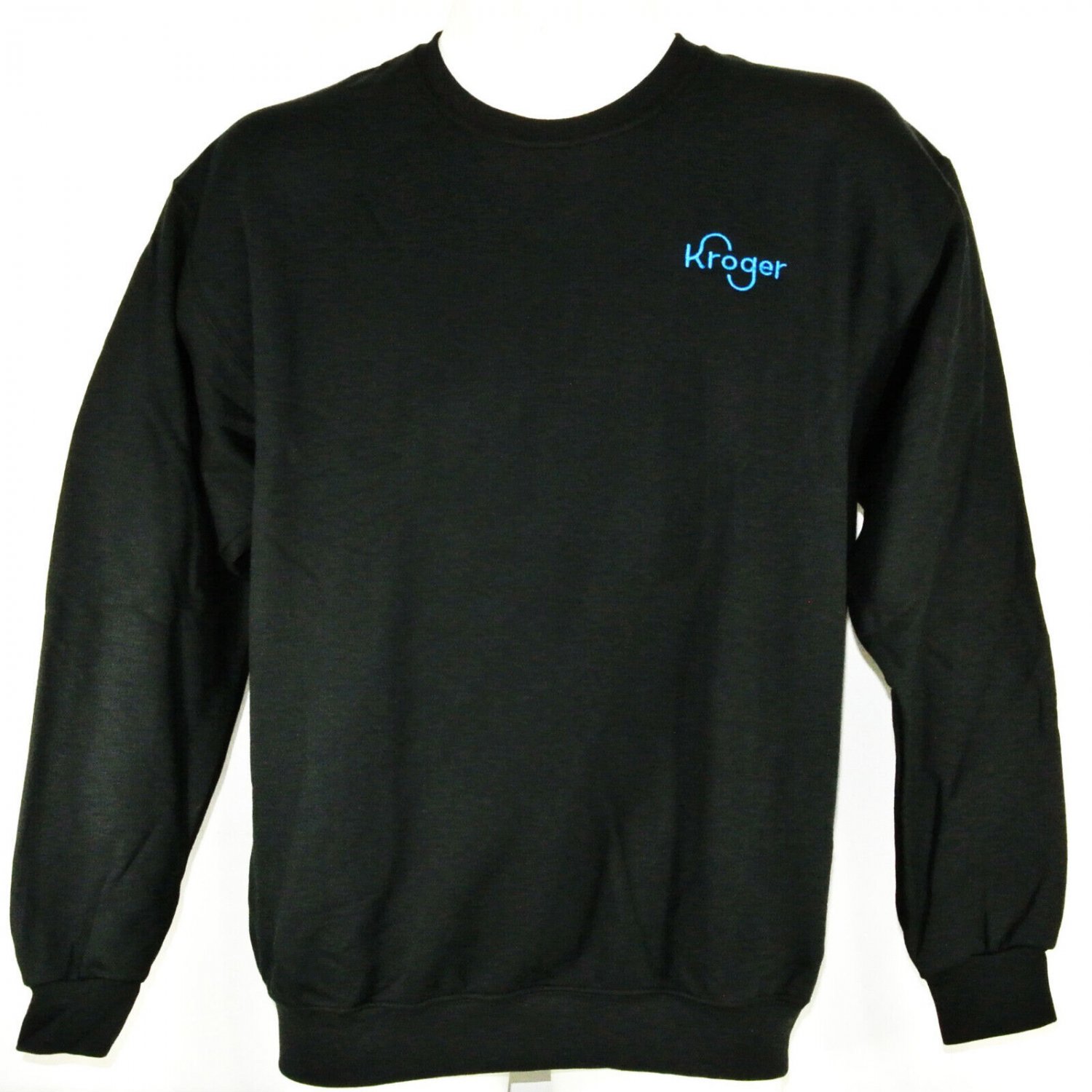 KROGER Grocery Store Employee Uniform Sweatshirt Black Size M Medium NEW