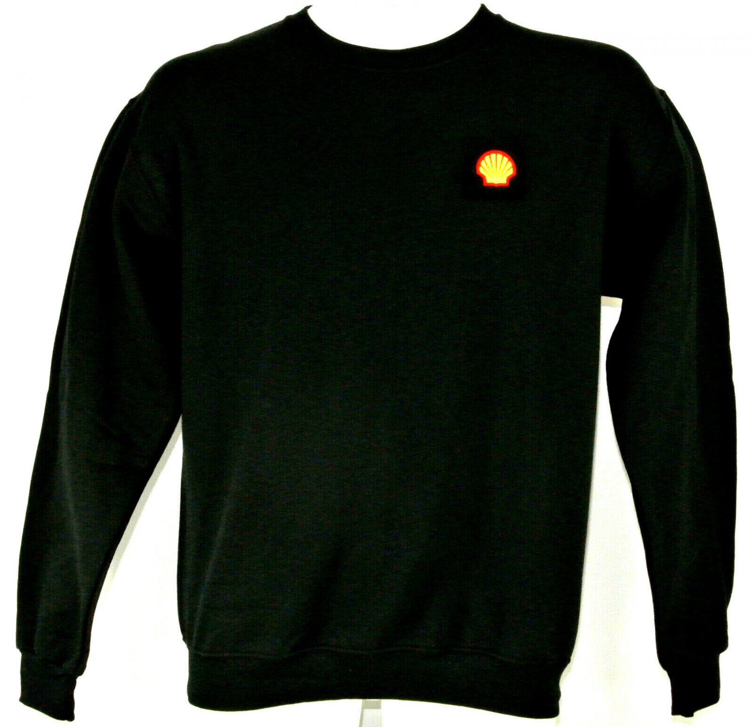 SHELL Gas Station Oil Employee Uniform Sweatshirt Black NEW Size M ...