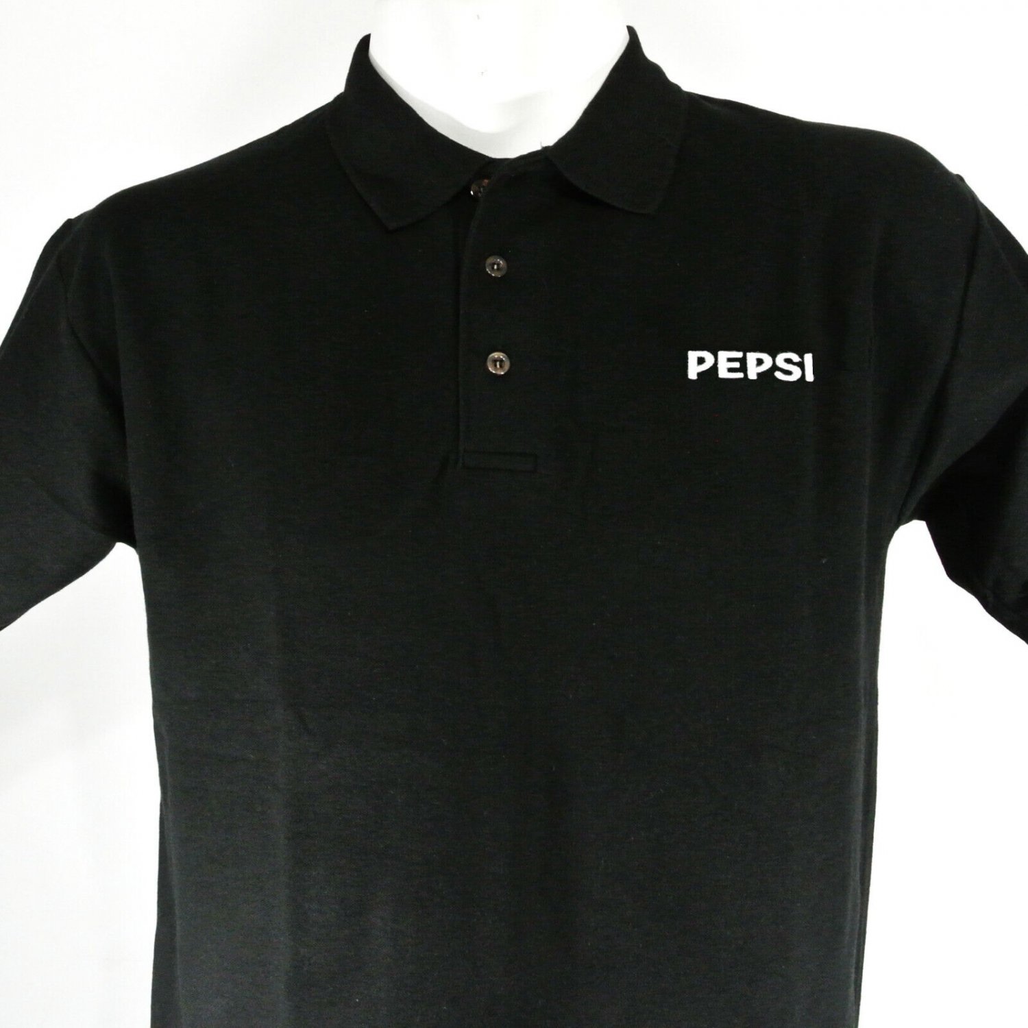 PEPSI Cola Merchandiser Employee Uniform Polo Shirt Black Size 3XL NEW