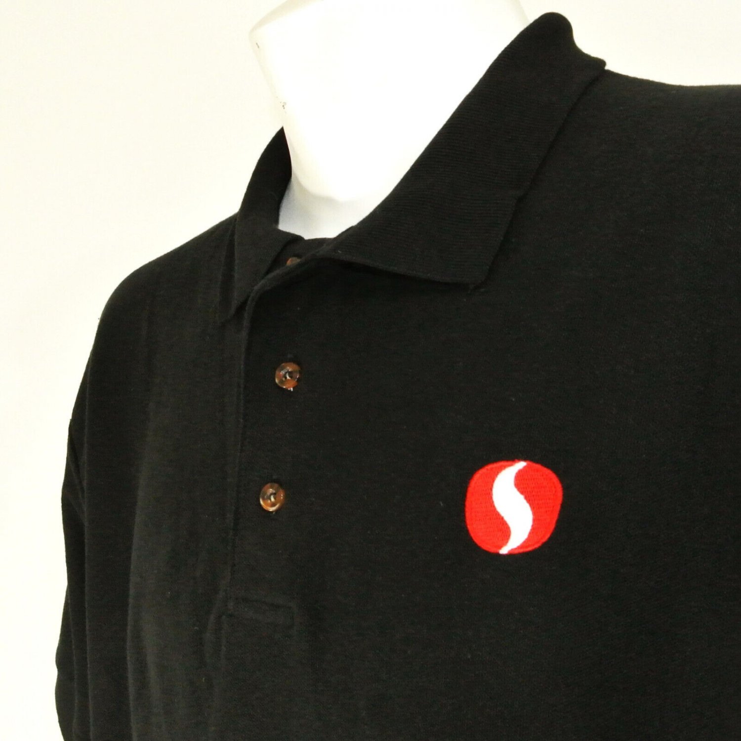 SAFEWAY Grocery Store Logo Employee Uniform Polo Shirt Black Size 3XL NEW