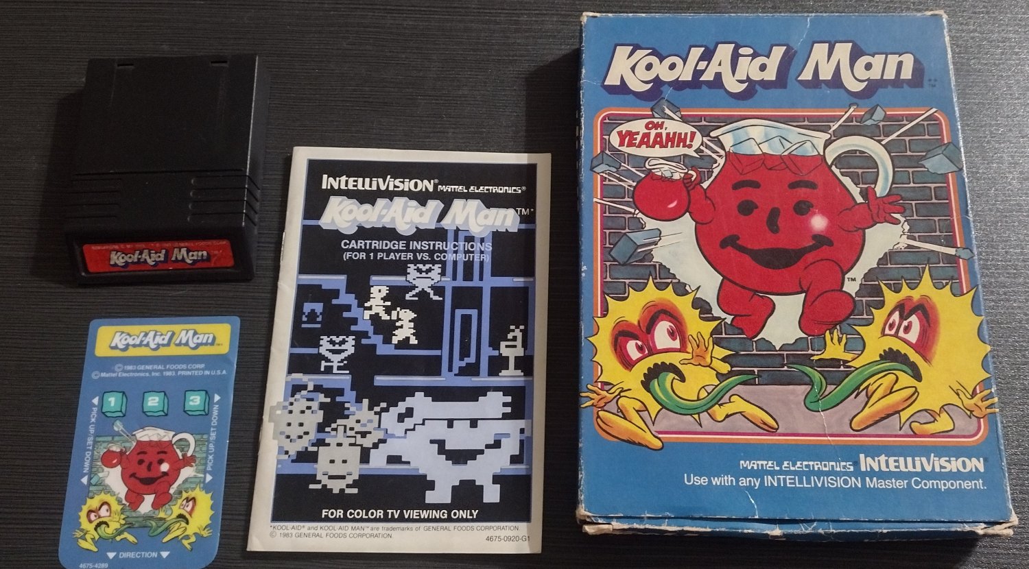 Kool-Aid Man -- Intellivision CIB