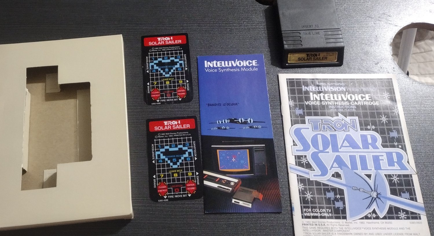 Tron Solar Sailer -- Intellivision - CIB