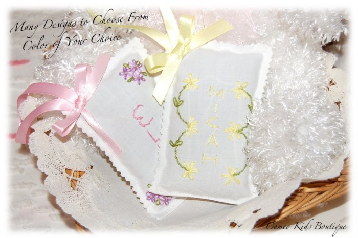 Lavender Sachet - Door Hanger - Personalized Lavender Sachets - YEL