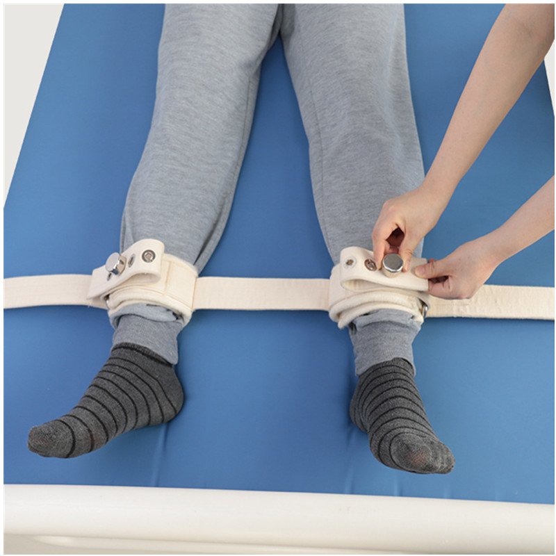 Limb Magnetic Restraint Belt Leg Fixation With Buckle For Leg Tying Bed ...