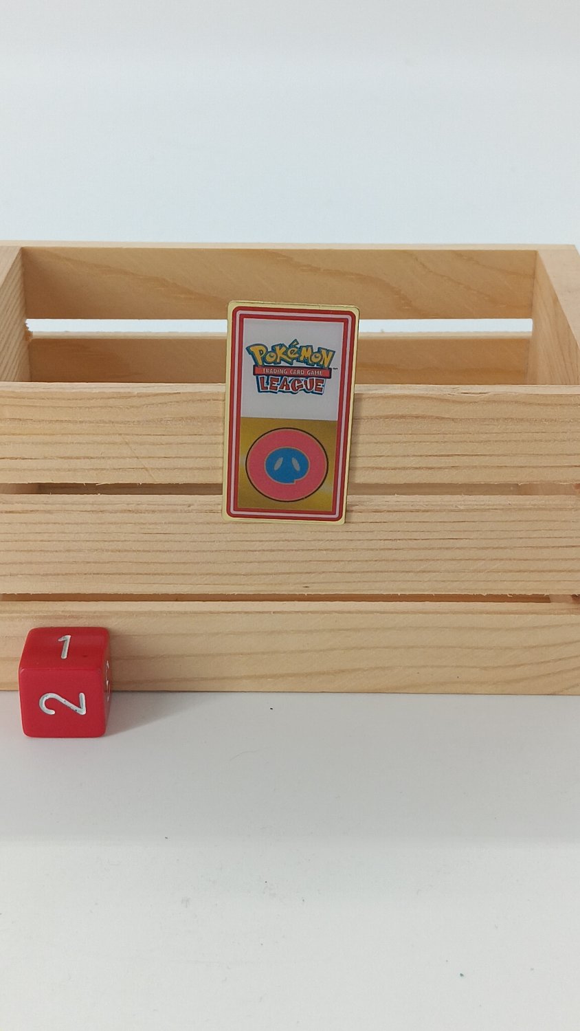 Pokemon Trading Card Game Gym Trainer Lapel Hat Pin Johto League Fog Badge