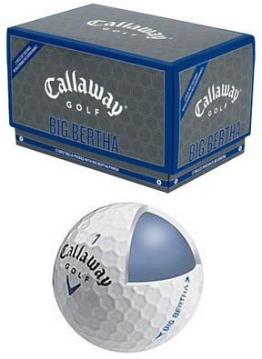 4 bxs CALLAWAY Big Bertha Blue Golf Balls NEW 48 balls