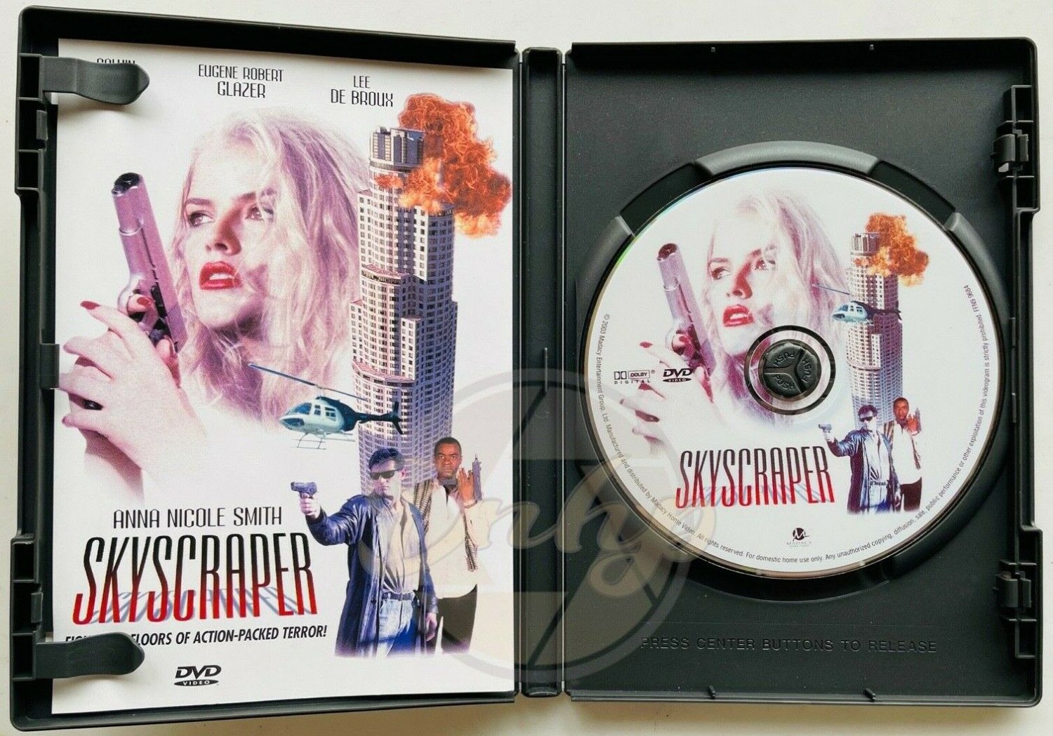 SKYSCRAPER Anna Nicole Smith Action Erotic Thriller DVD Region 1 OOP