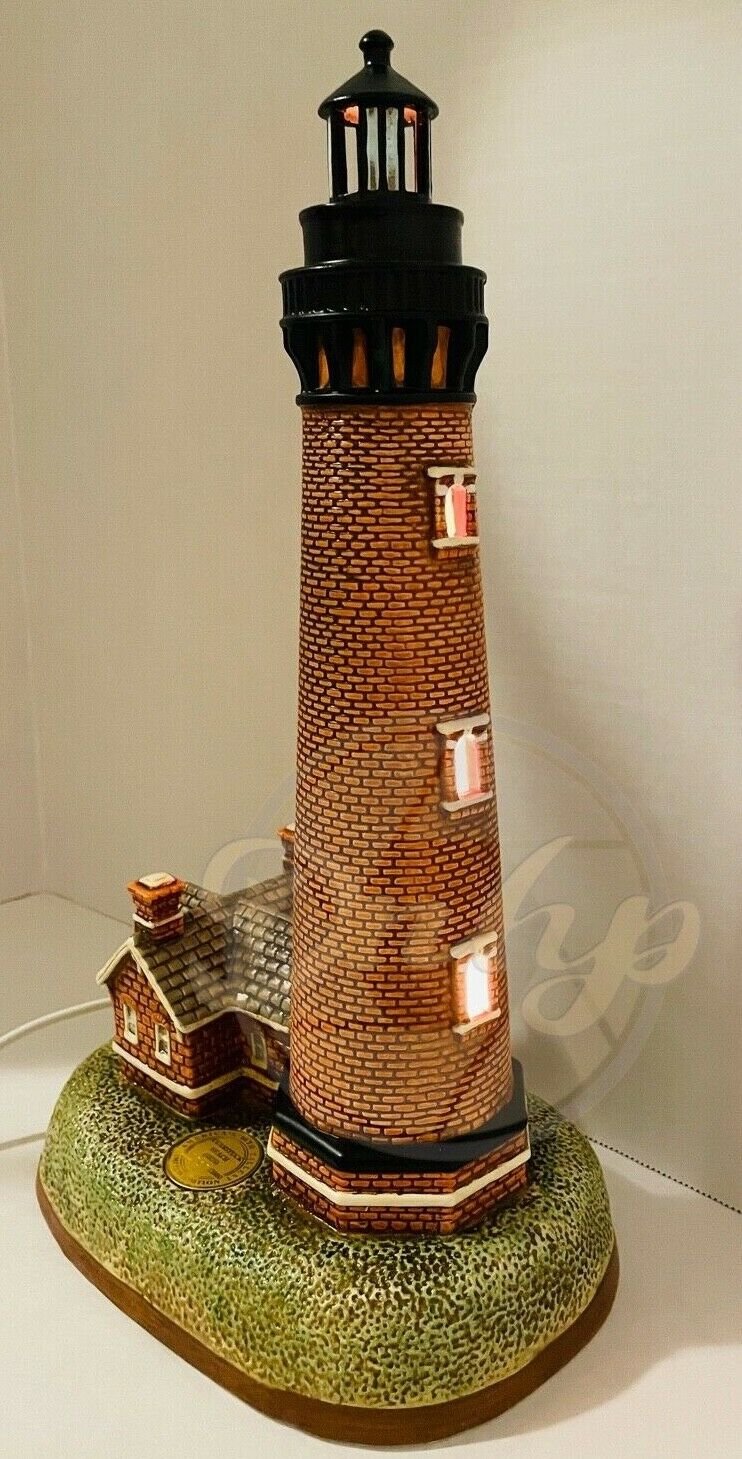 LEFTON Currituck Beach Lighthouse Music Box 08048 Numbered Limited ...