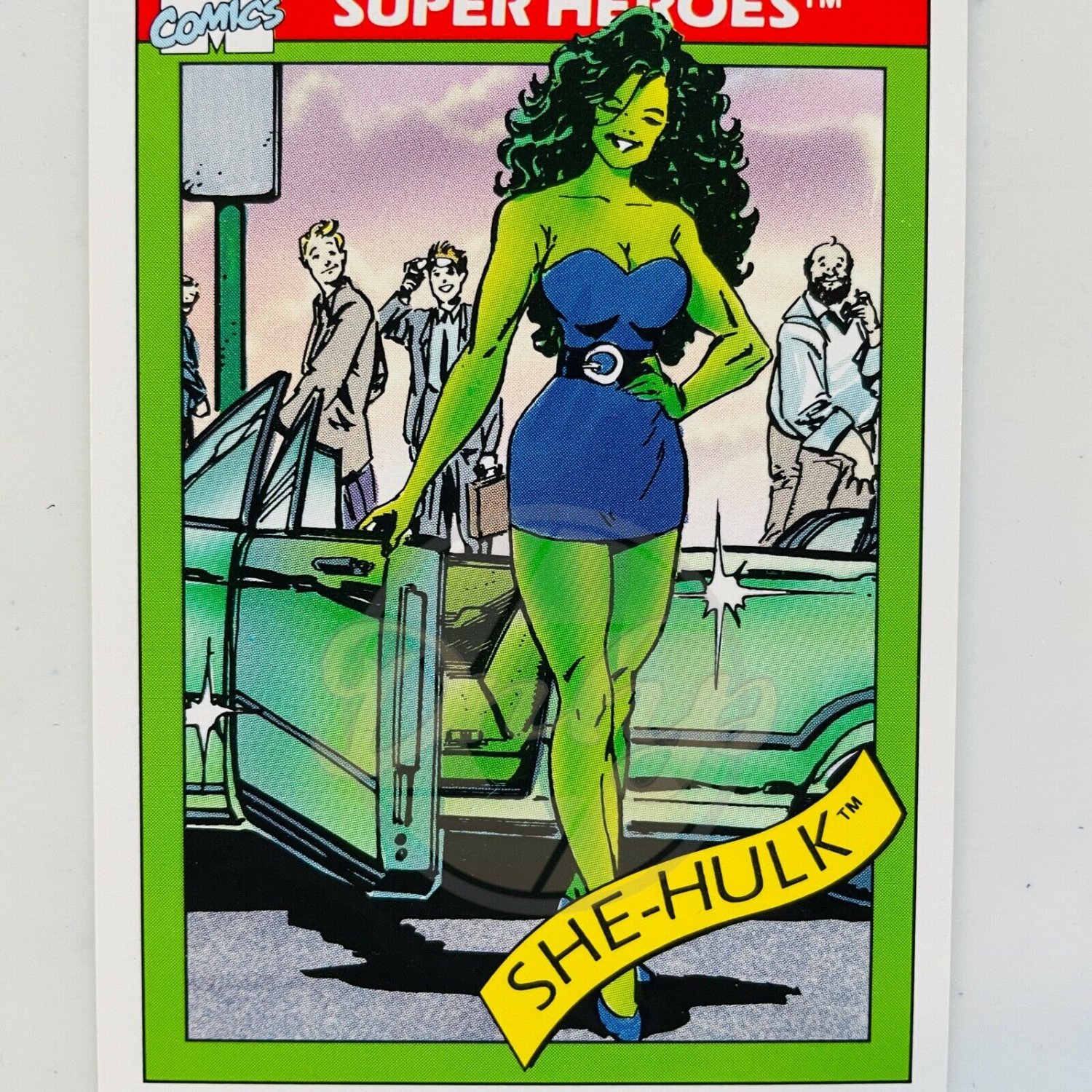 SHE HULK Super Heroes 39 Marvel Comics Impel Trading Card USA 1990