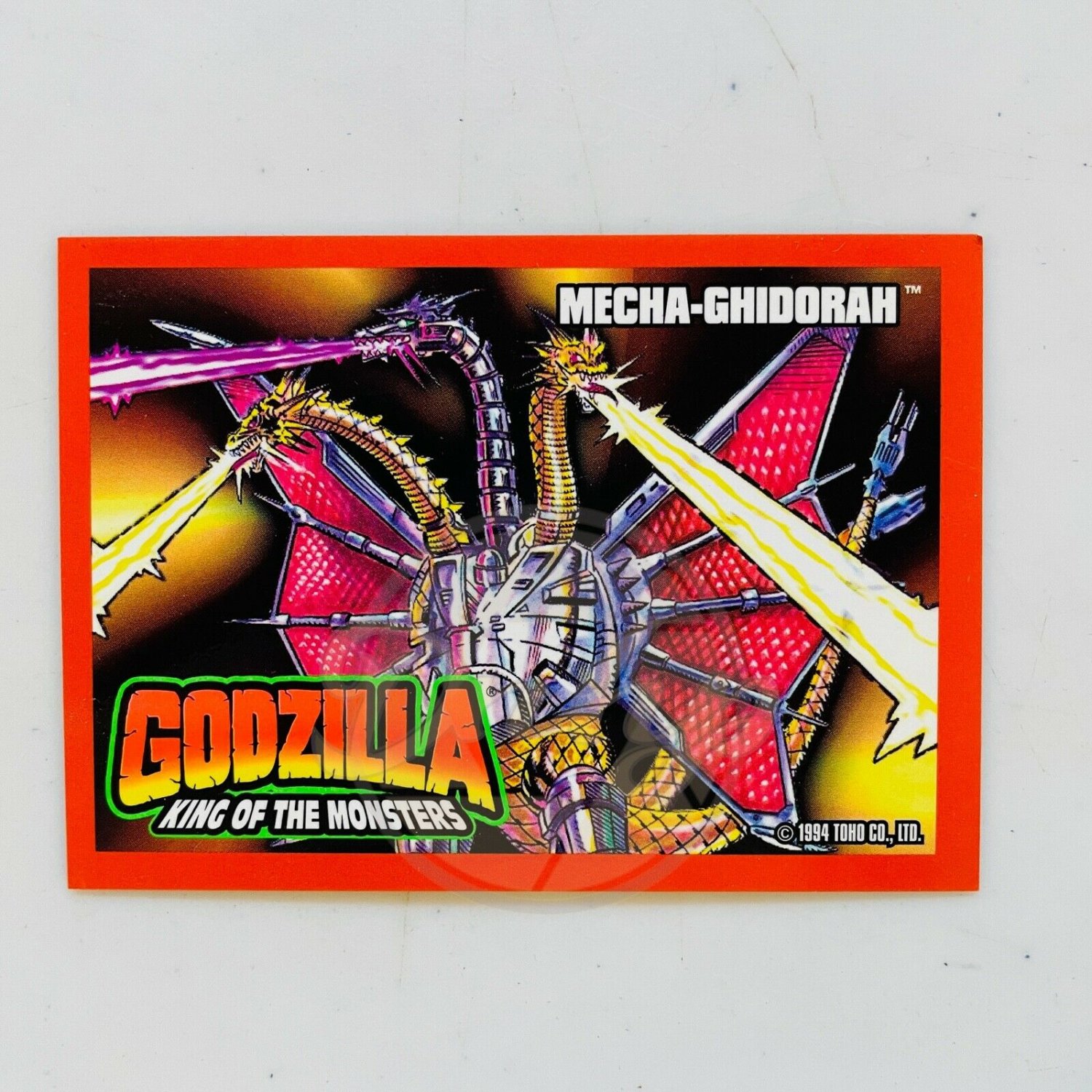 MECHA GHIDORAH Godzilla King Monsters 5 Trendmasters Toho Trading Card ...