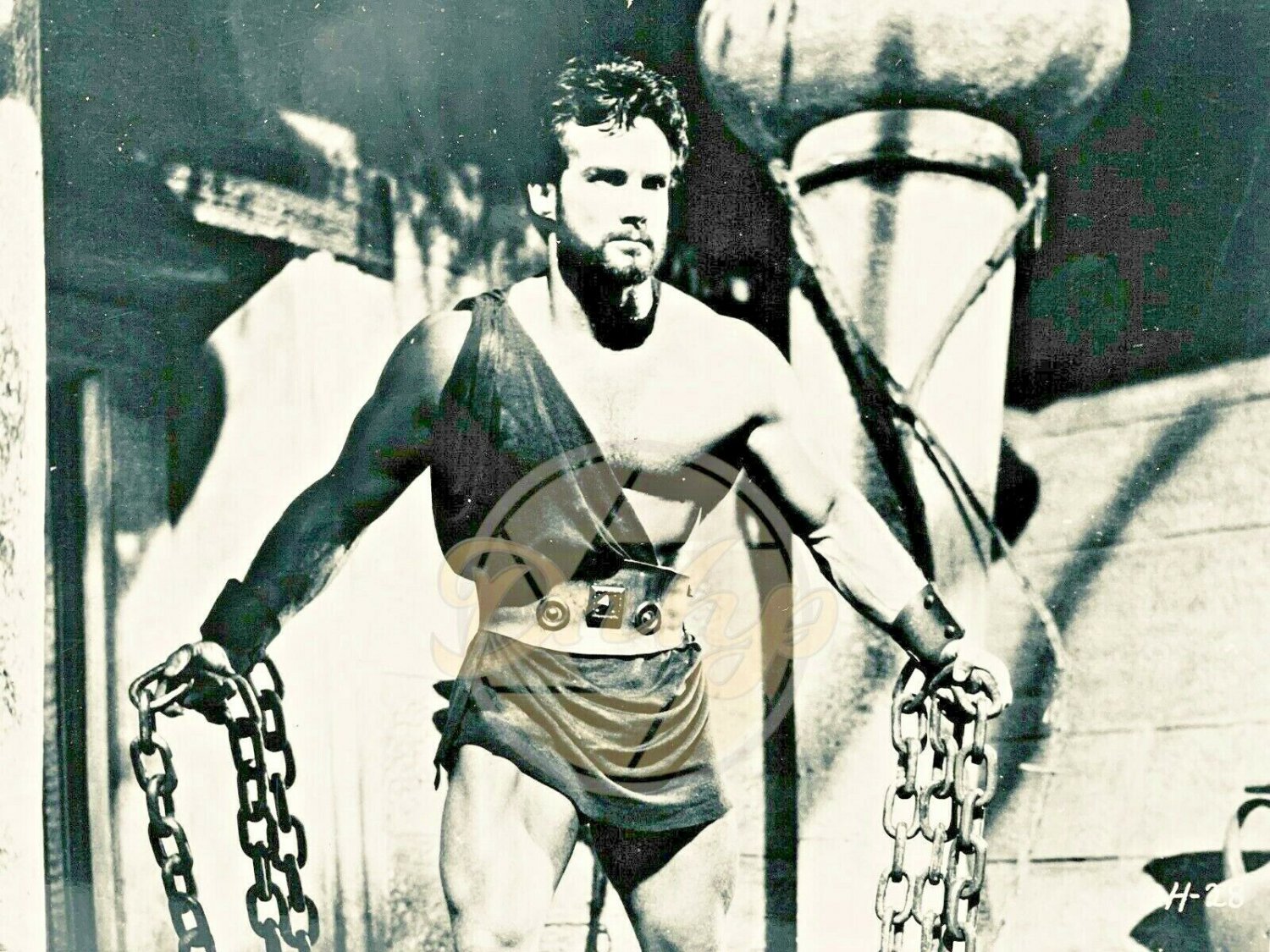 Hercules Steve Reeves 8x10 B&W (1 photo) 1958 Lobby Card Vintage RARE