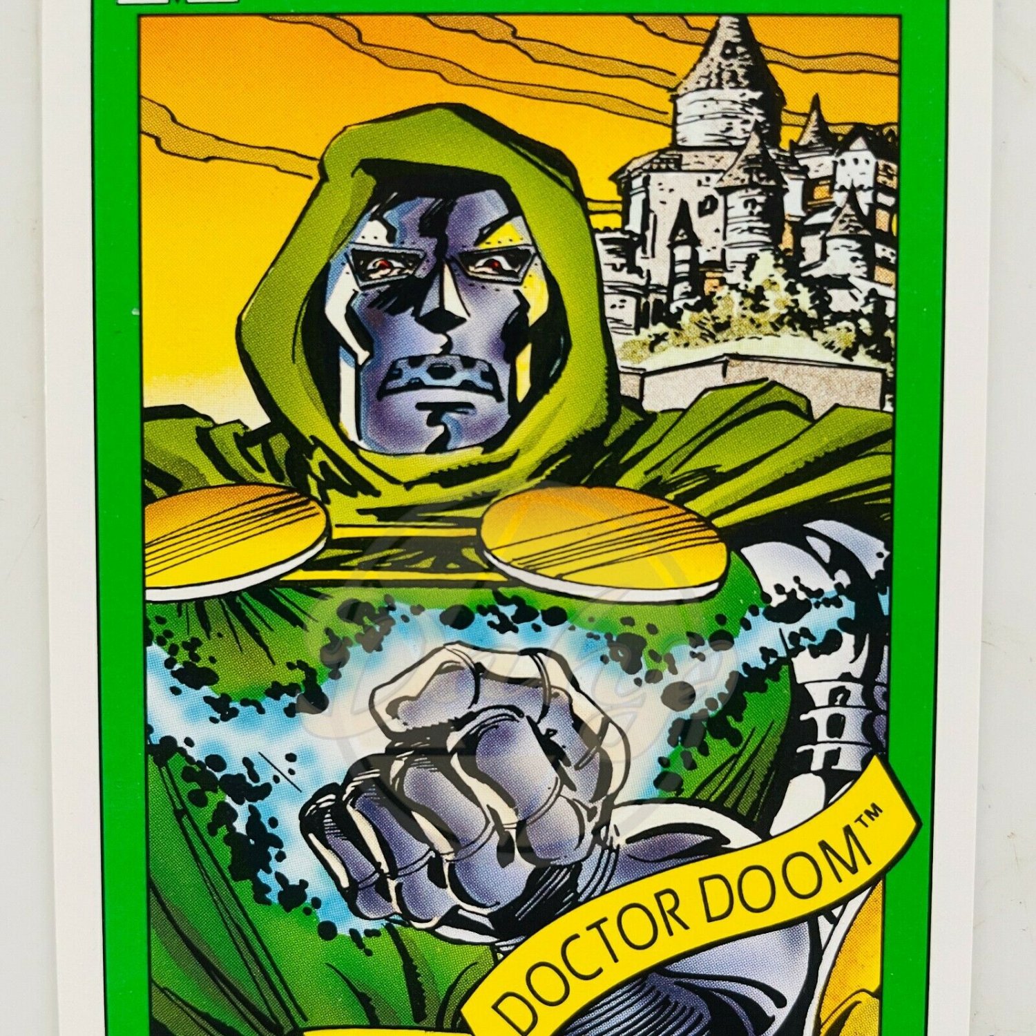DOCTOR DOOM Super Villains 60 Marvel Comics Impel Trading Card USA 1990