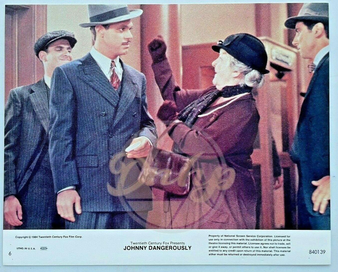 JOHNNY DANGEROUSLY Joe Piscopo 8x10 Color (1 photo) 1984 Movie Promo ...