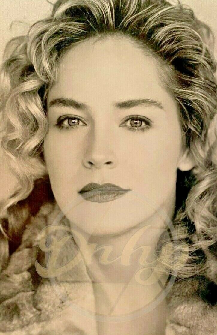 SHARON STONE Headshot Gloria 8x10 B&W (1 photo) 1999 Movie Promo Lobby ...