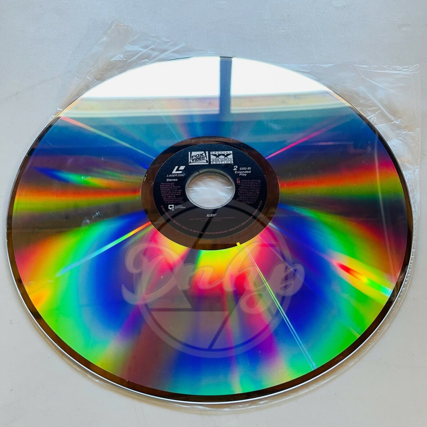 ALIEN 3 Sigourney Weaver Widescreen Laserdisc Extended Play USA 1992 ...