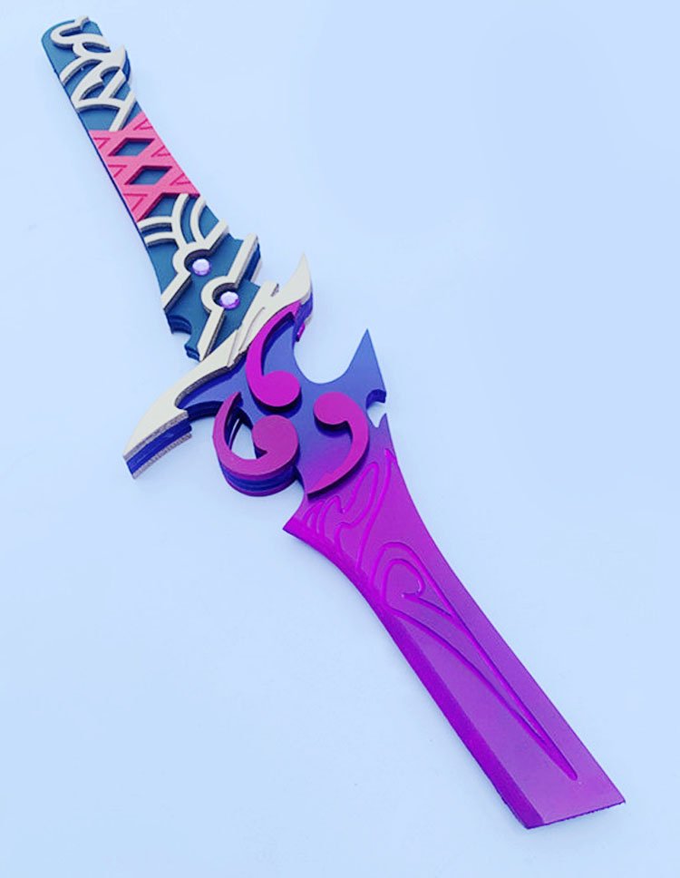 Raiden Shogun Sword Musou no Hitotachi Replica Prop Genshin Impact Cosplay