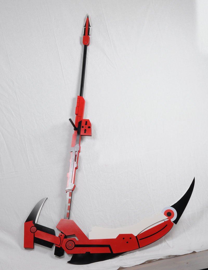 Ruby Rose Scythe Crescent Rose Replica RWBY Cosplay